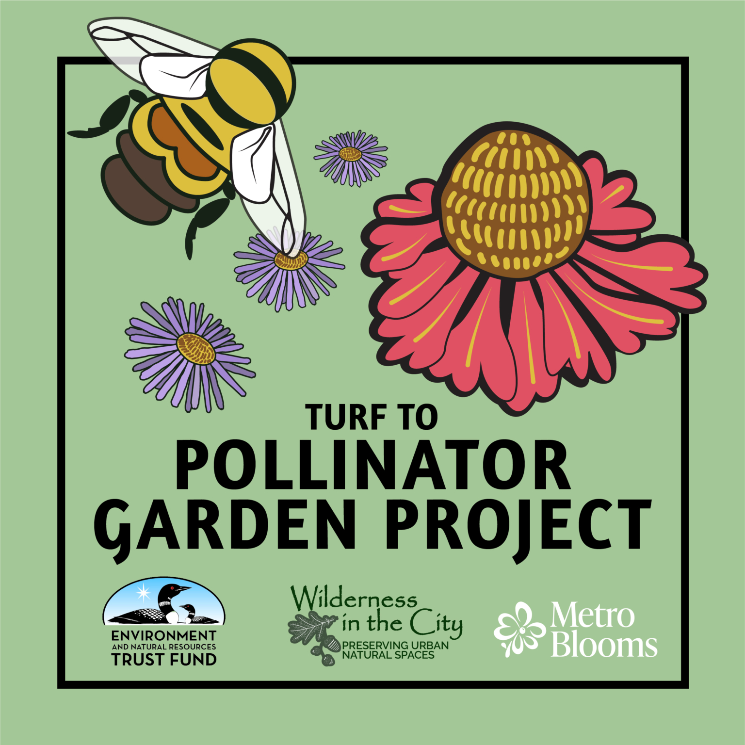 Turf to Pollinator Garden Project - Wilderness In The City